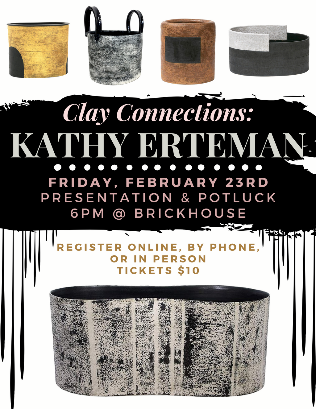 Clay Connections with Kathy Erteman – BrickHouse Ceramic Art Center